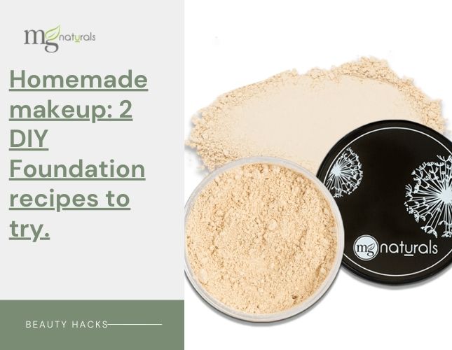 Make your own Foundation from 100% natural ingredients you have in you ...