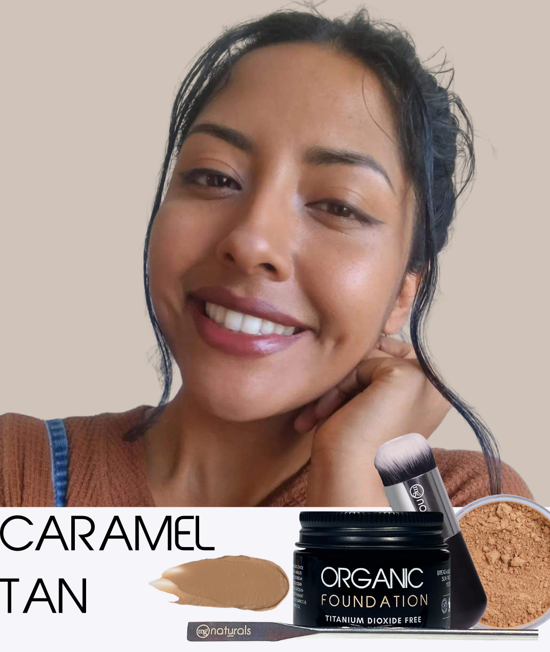 Foundation kit | Titanium Dioxide Free Foundation - MG Naturals