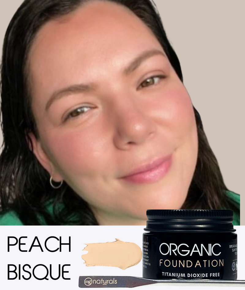 Organic Liquid foundation | Without Titanium Dioxide - MG Naturals