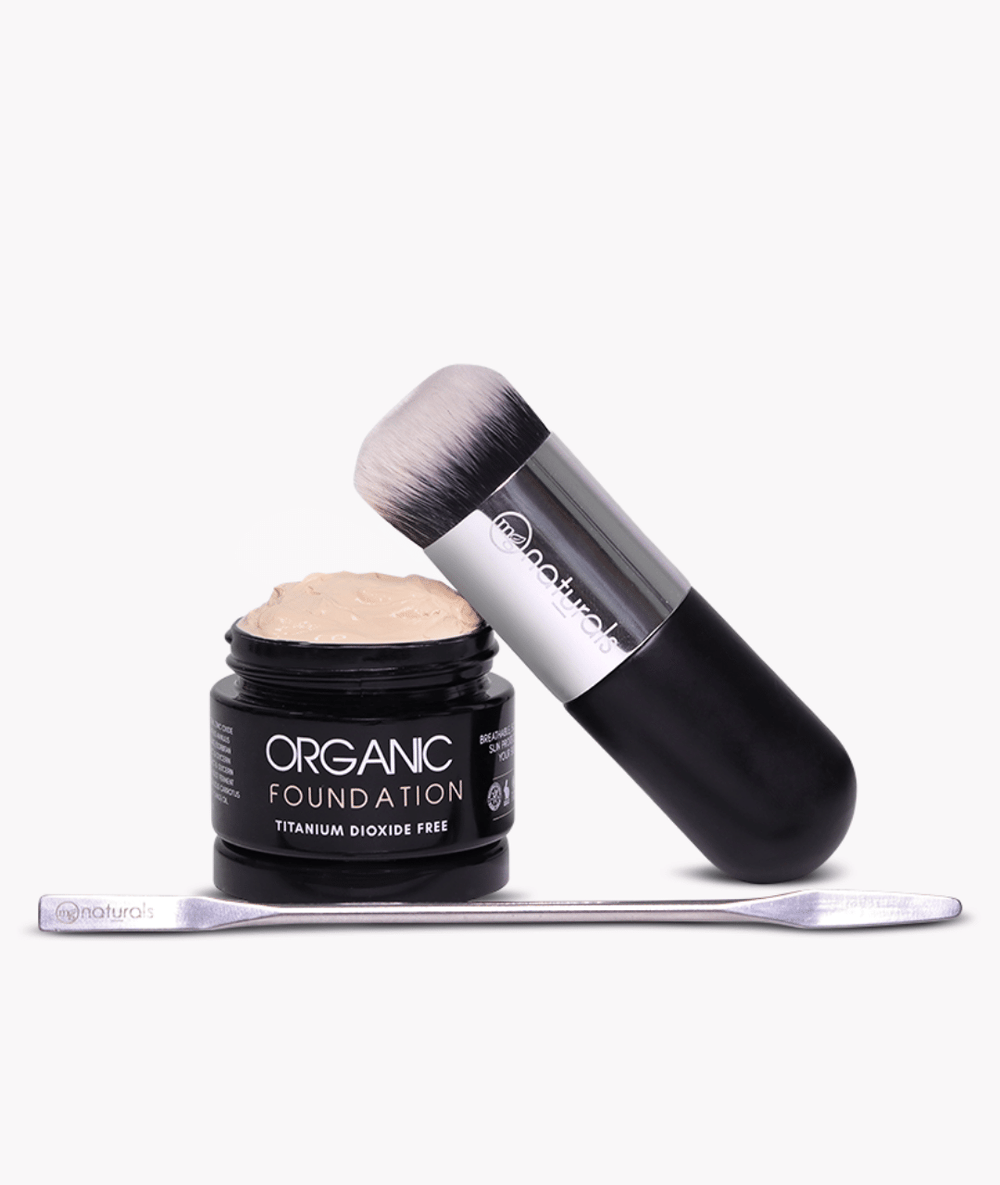 Organic, Vegan Foundation - Titanium Dioxide Free - MG Naturals