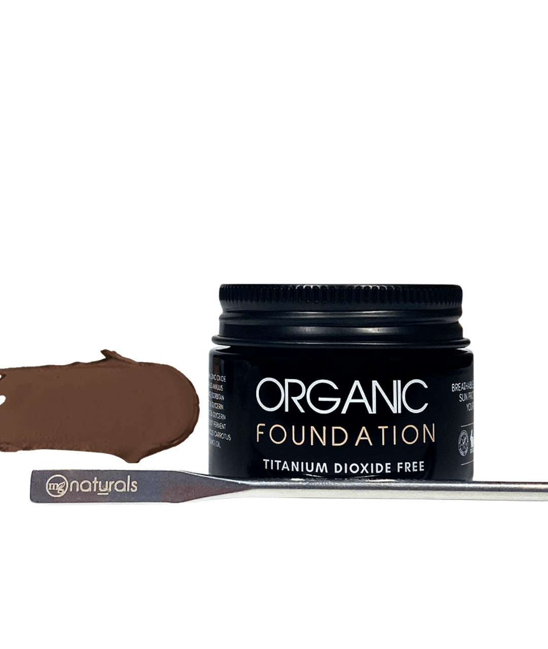 Organic Liquid foundation | Without Titanium Dioxide - MG Naturals